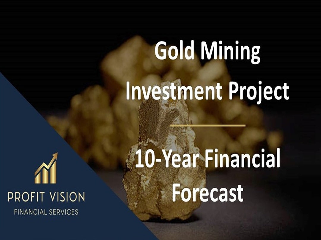 Gold Mining Investment Project - 10 Year Financial Forecast - Etsy