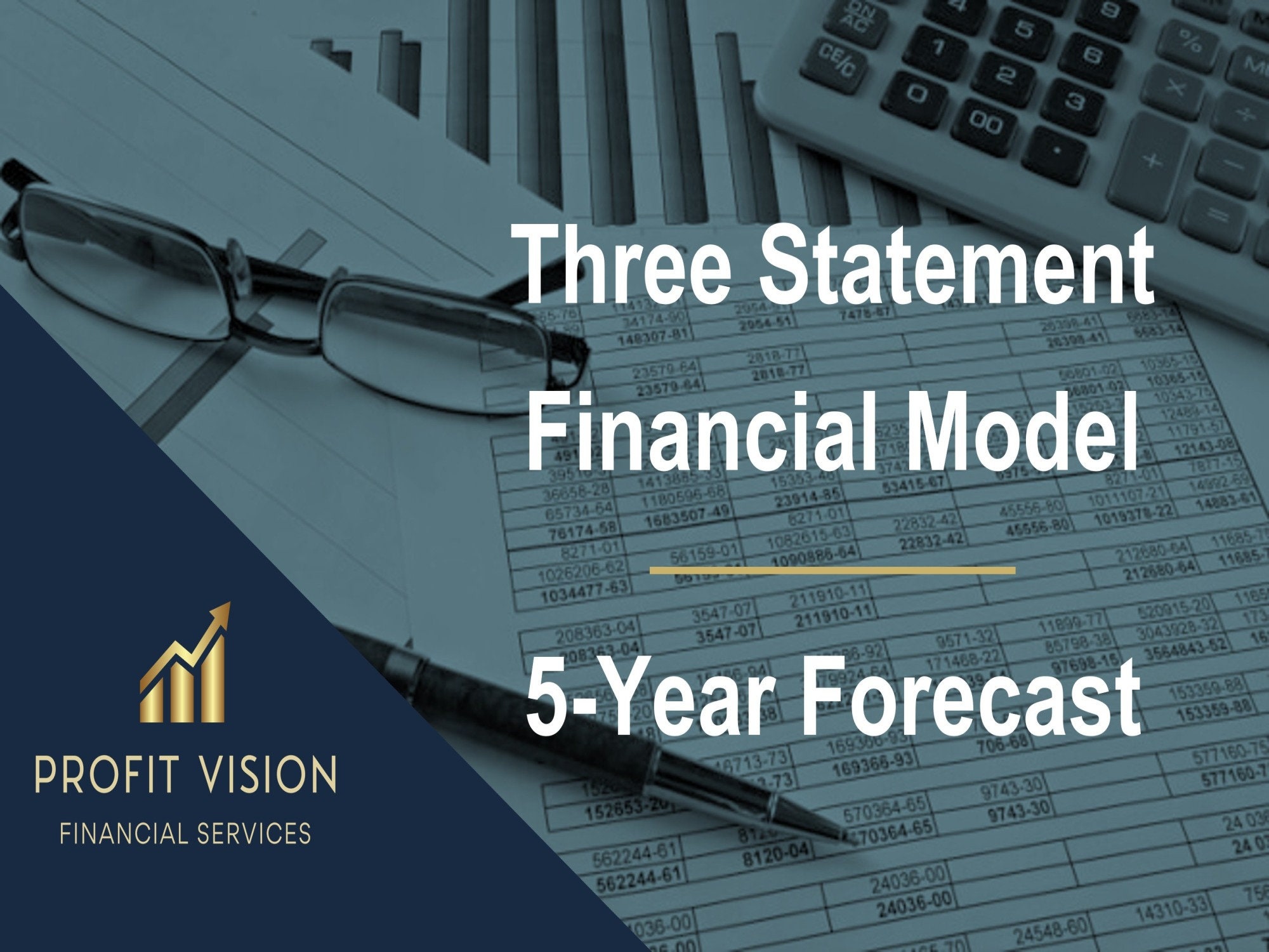 Three Statement Financial Model | Scenarios | 5 Year Forecast ...