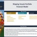 Shipping Vessels Portfolio Financial Model - Etsy