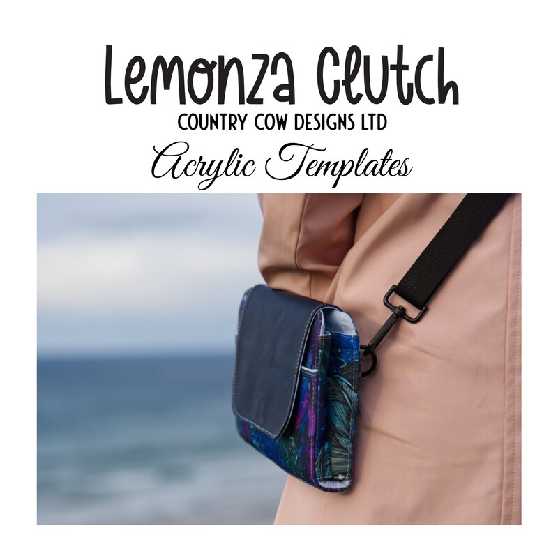 Acrylic Clutch Template - Etsy