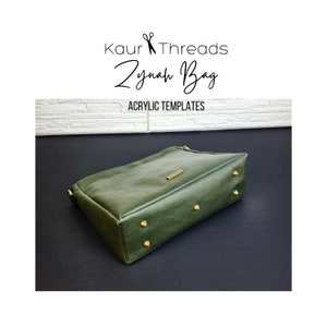 Kaur Threads Zynah Bag: Acrylic Template Set - Etsy