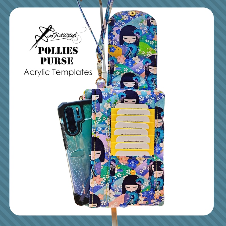 Pollies Purse Acrylic Template Set: Sewfisticated Crafts Designs - Etsy