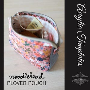Plover Pouch Acrylic Template Set by Noodlehead - Etsy