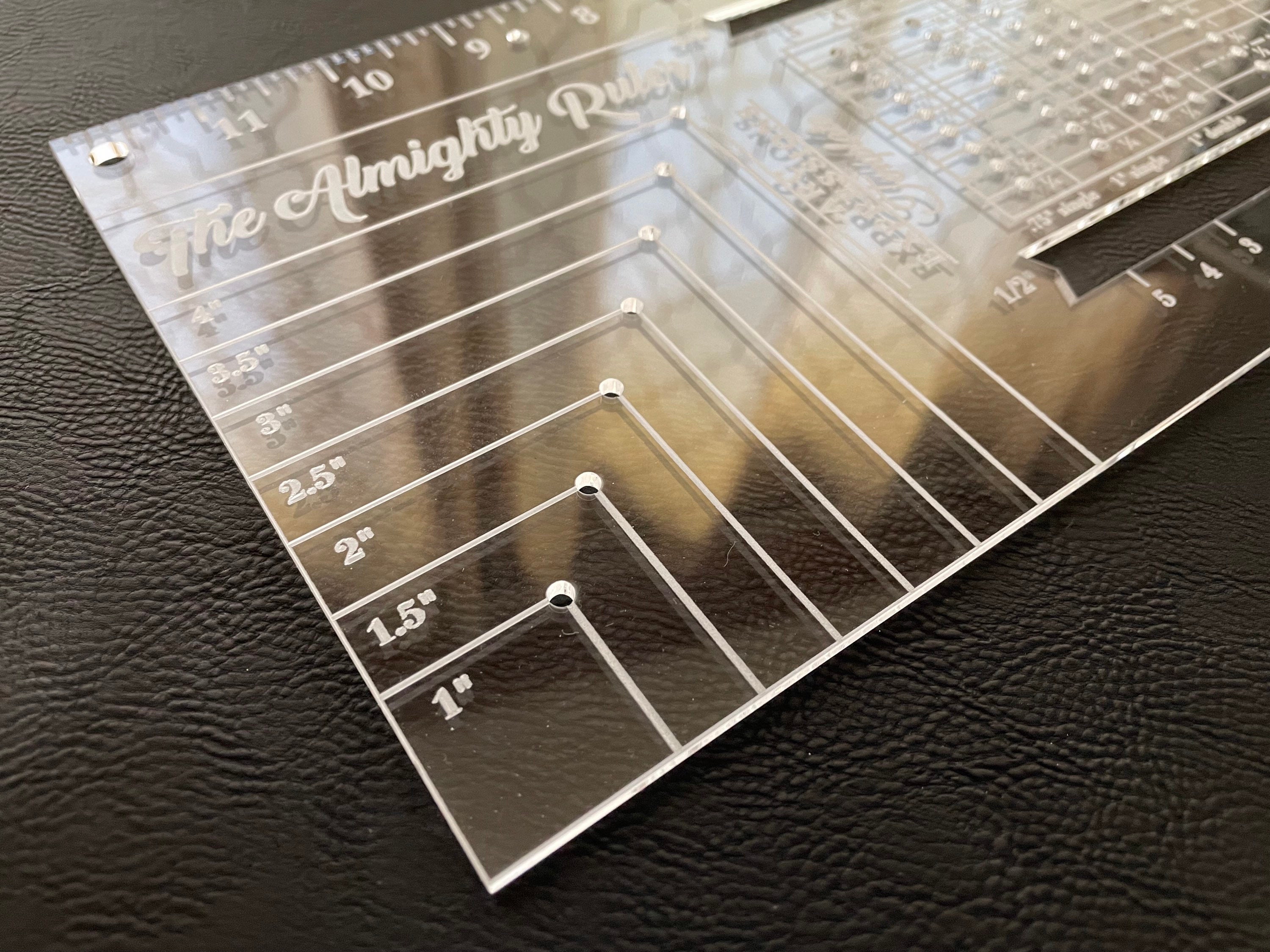 The Almighty Ruler Corner Cutting Zipper Guide Rivet - Etsy