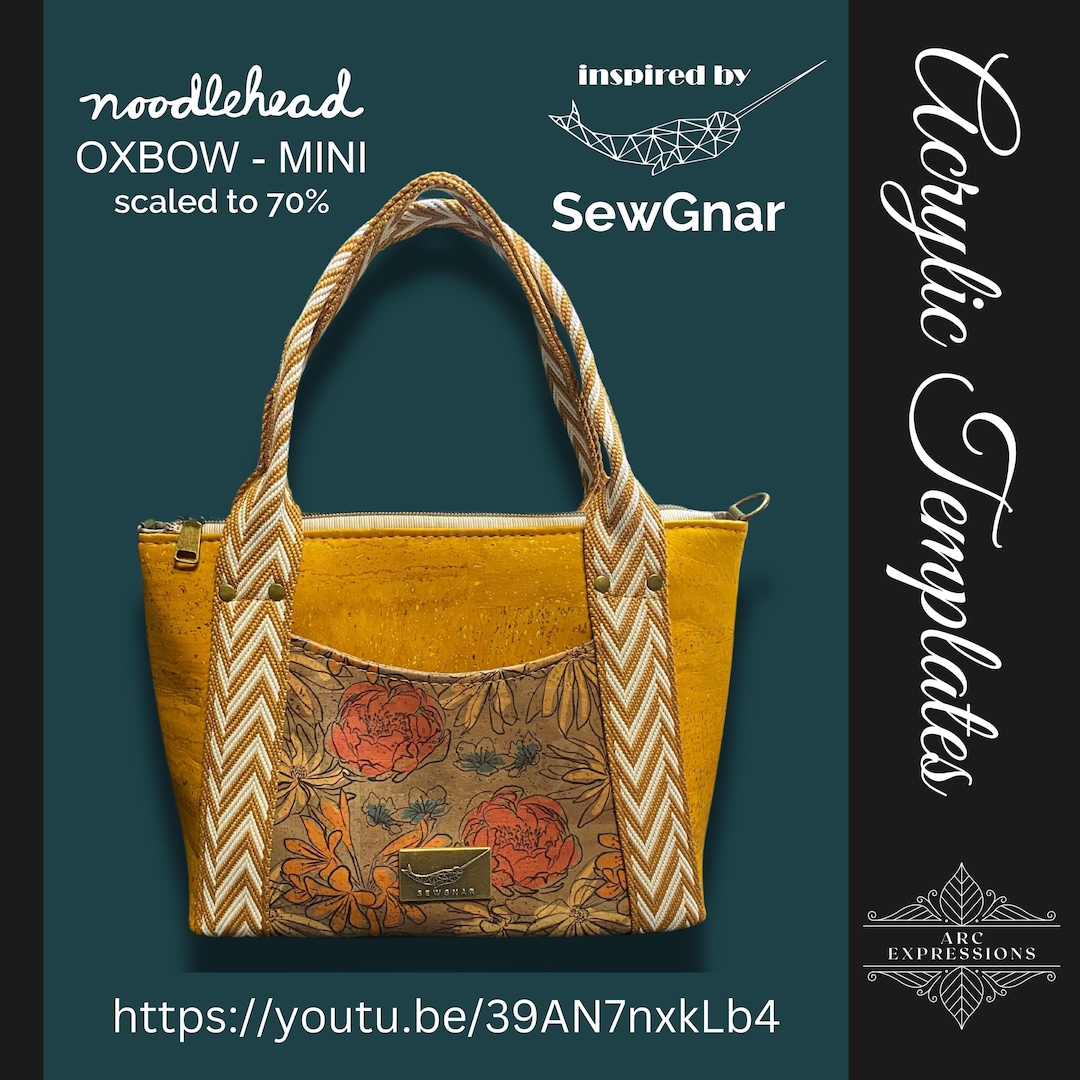 Oxbow Mini by Noodlehead and Inspired by Sewgnar on Youtube Acrylic ...