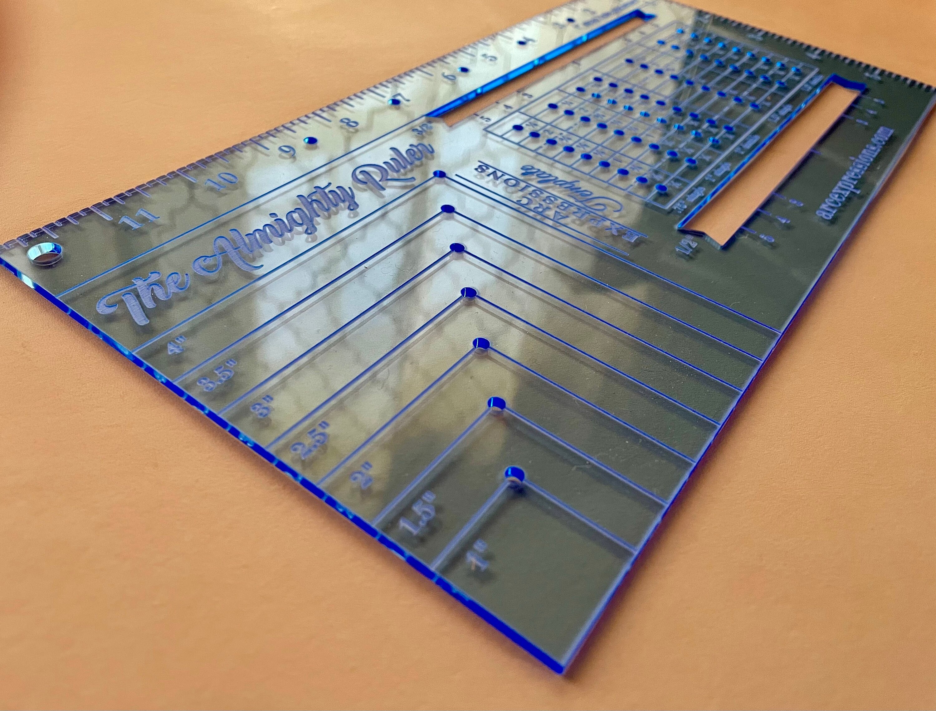 The Almighty Ruler Corner Cutting Zipper Guide Rivet - Etsy