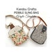 Pebble Sling Bag Acrylic Template Set - Kandou Crafts - Etsy