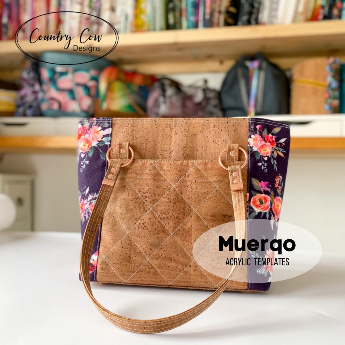 Country Cow Designs Muerqo Tote Acrylic Templates USA Made and - Etsy