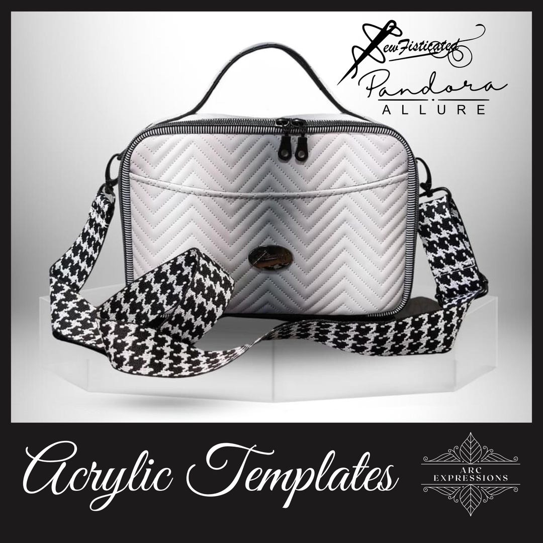 Pandora Allure Acrylic Template Set: Sewfisticated Crafts Designs - Etsy