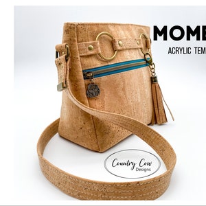 Country Cow MOMEXA Acrylic Template Set, Bag Patterns, Sewing Templates ...