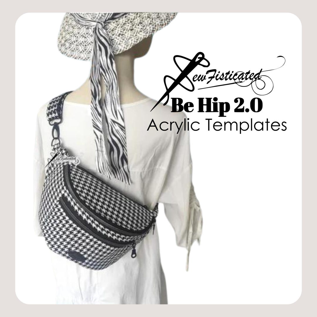 Be Hip 2.0 Acrylic Template Set - Sewfisticated Crafts Designs - Etsy