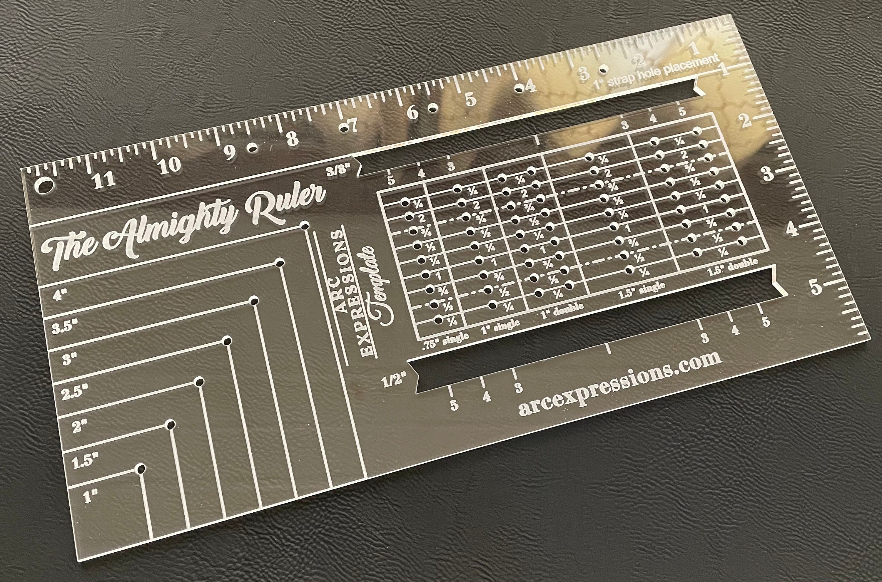 The Almighty Ruler Corner Cutting Zipper Guide Rivet - Etsy