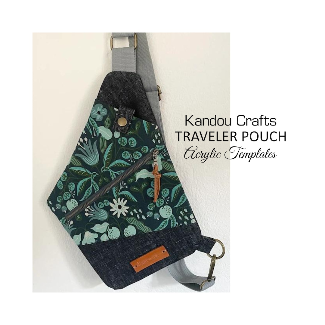 Traveler Pouch Acrylic Templates: Kandou Crafts, US Made - Etsy