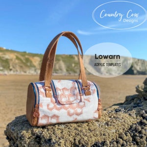 Country Cow Lowarn Acrylic Template Set, Bag Patterns, Sewing Templates ...