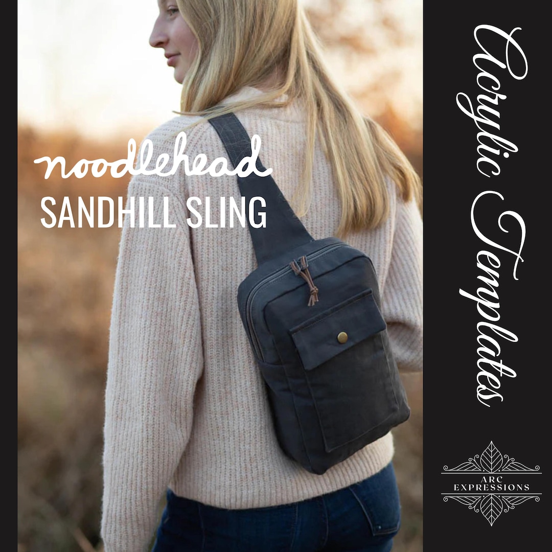 Sandhill Sling by Noodlehead Acrylic Template Set! Made in the USA! - Etsy