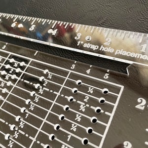 The Almighty Ruler! Corner Cutting, Zipper Guide, Rivet Marking, Multi ...