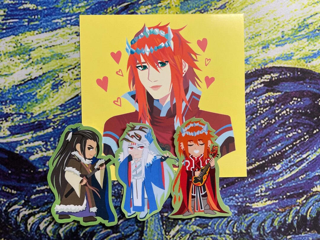 Thunderbolt Fantasy || Stickers + Mini Print - Etsy