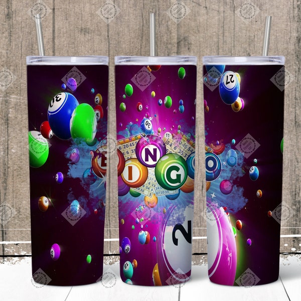 Bingo Tumblers Wrap - Etsy