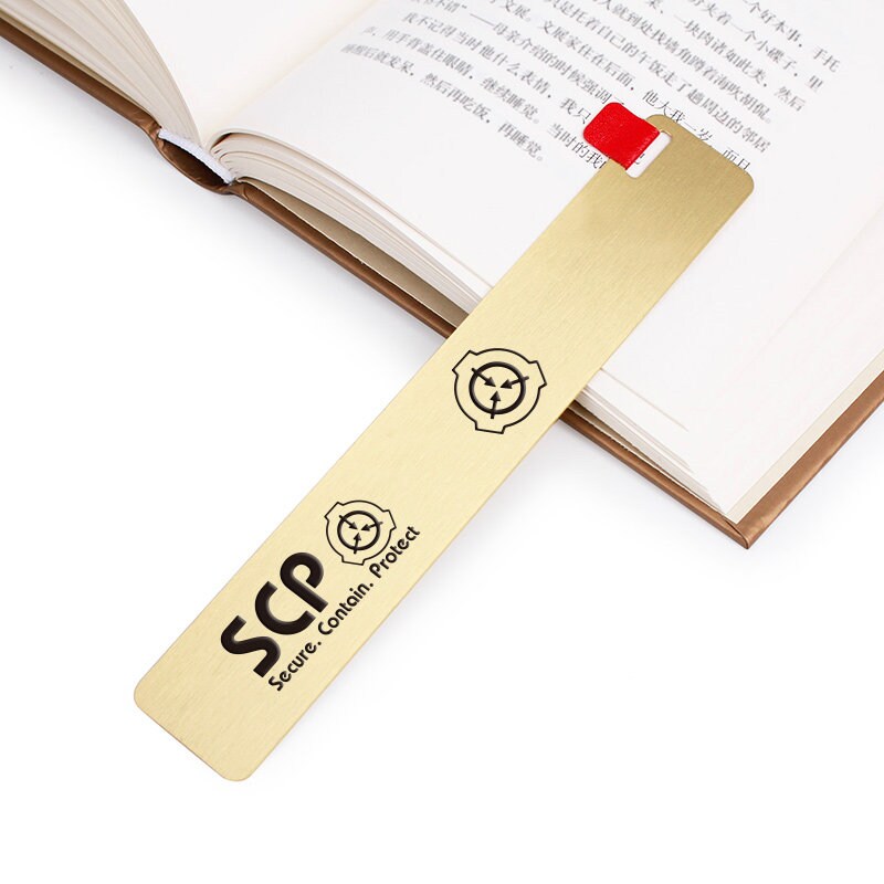 SCP Foundation Bookmark - Etsy