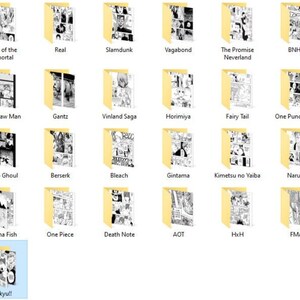 500 Pcs Customized Bundle Manga Panels, Digital Download, Wallpaper ...