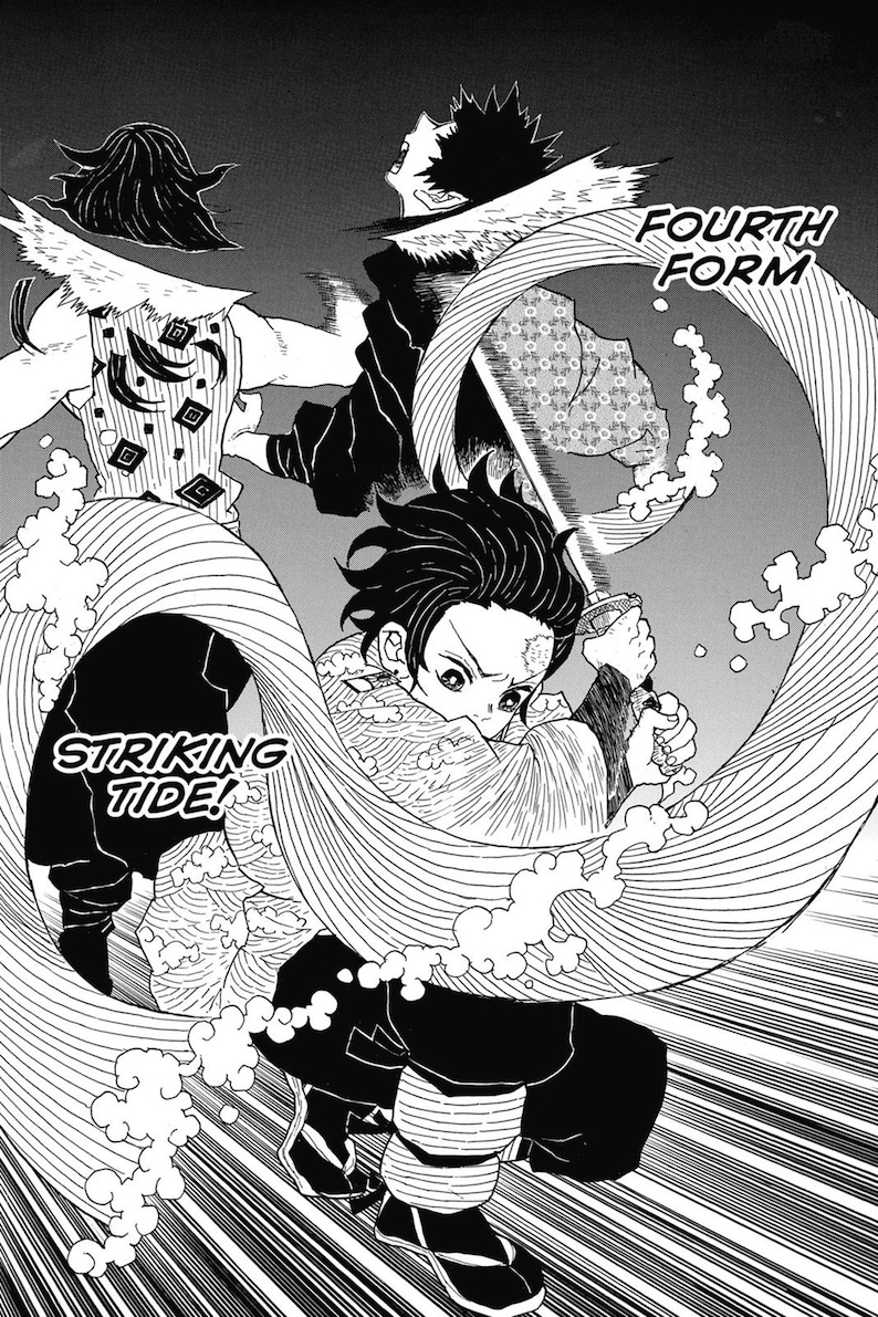 500 Pcs Demon Slayer Manga Panels Kimetsu No Yaiba Manga Panels Collage ...