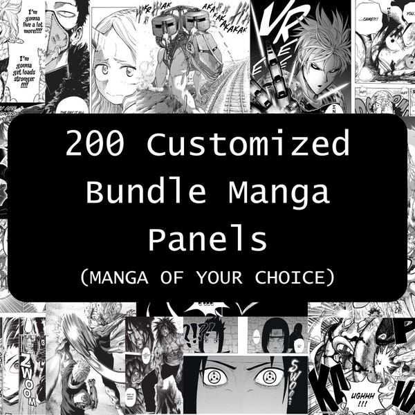 Toji Manga Panel - Etsy Canada