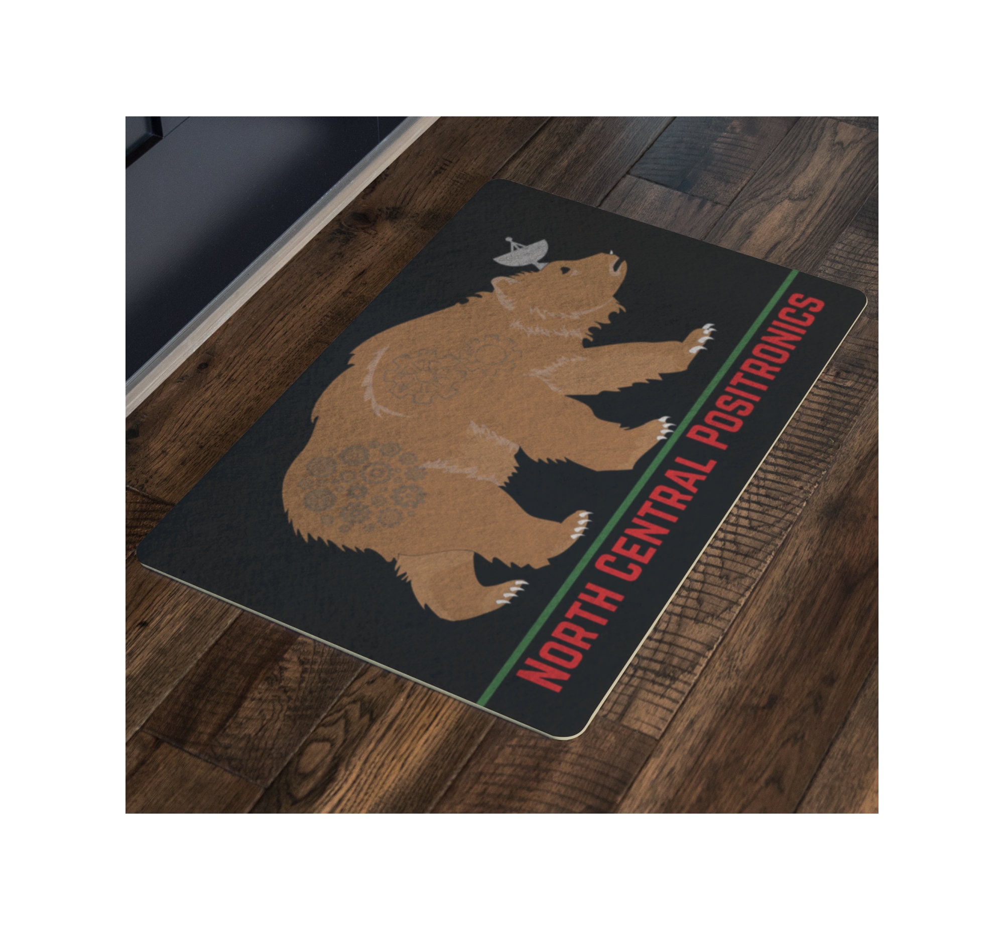 North Central Positronics Door Mat, Shardik the Bear Welcome Mat ...