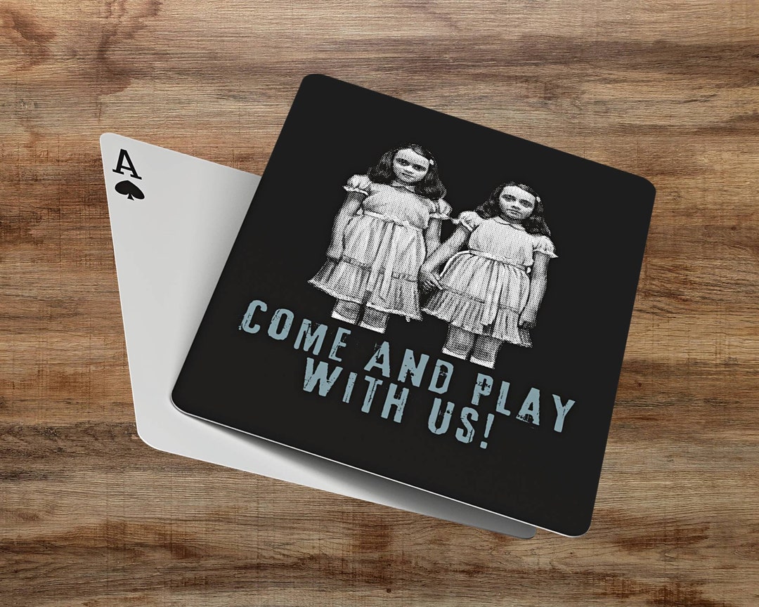 Stephen King Playing Cards, the Shining Twins Deck of Cards - Etsy