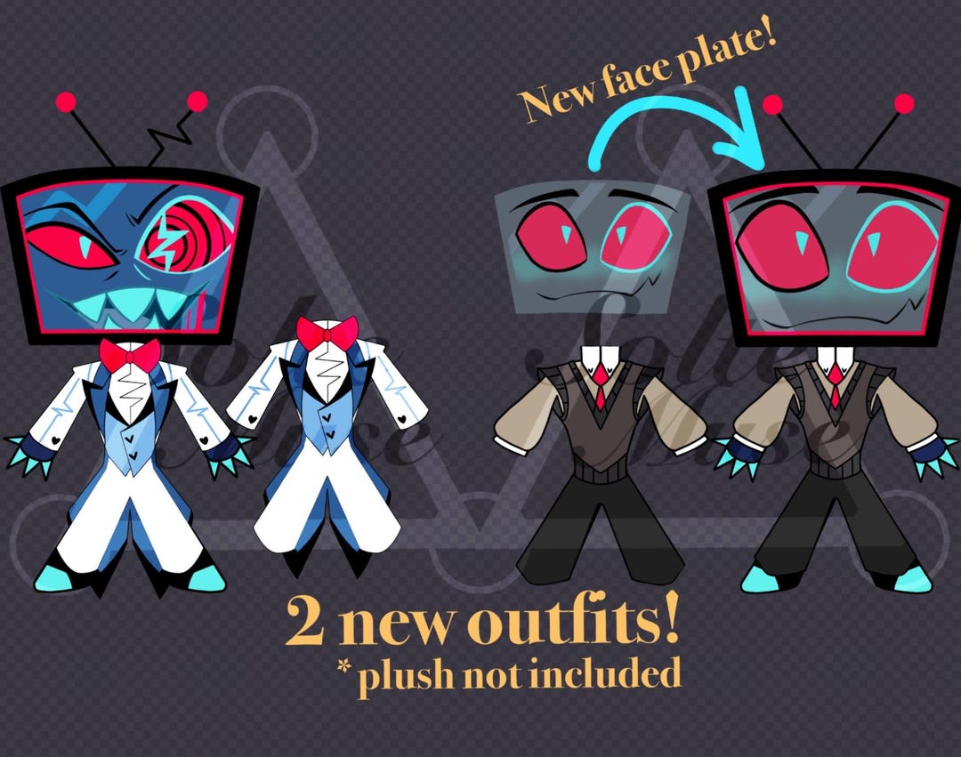 Vox Populi & Hell Vincent Outfits | Hazbin Hotel | PREORDER - Etsy