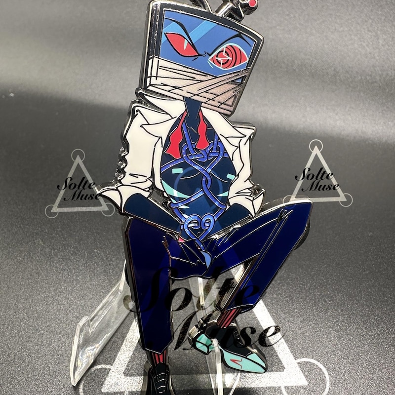 Hazbin Hotel Vox Pin - Etsy