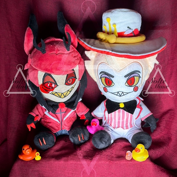 Alastor Plush - Etsy