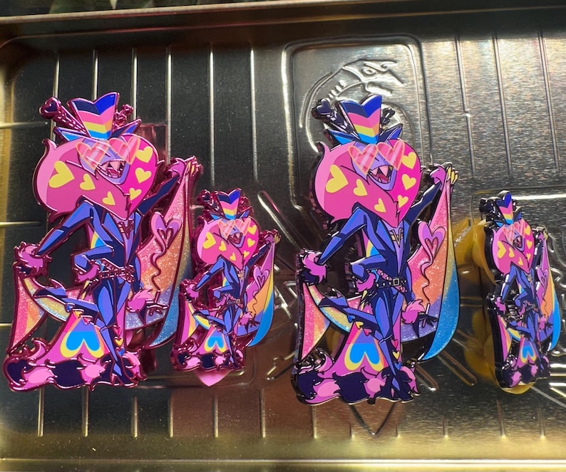 Valentino Pride Chibi | Hazbin Hotel - Etsy