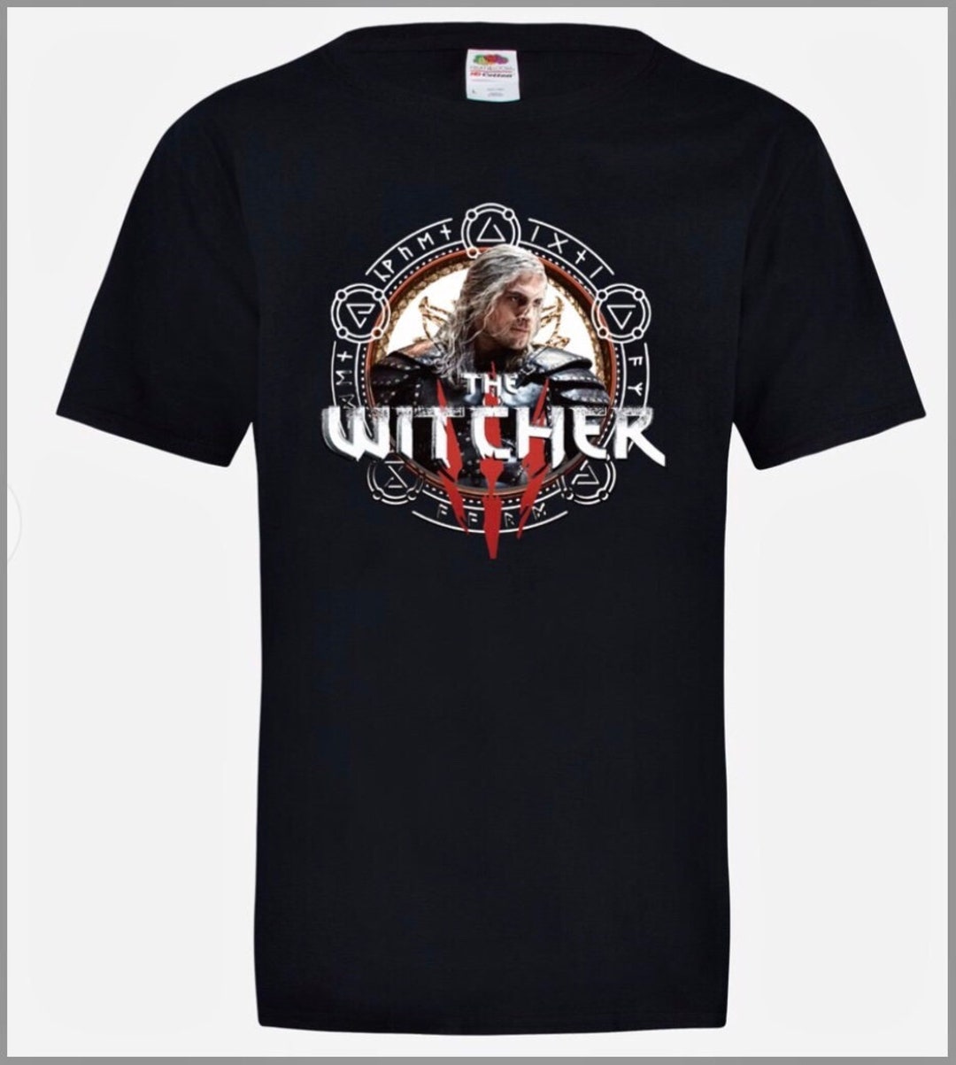 The Witcher Shirt, the Witcher T-shirt, the Witcher Geralt of Rivia T ...