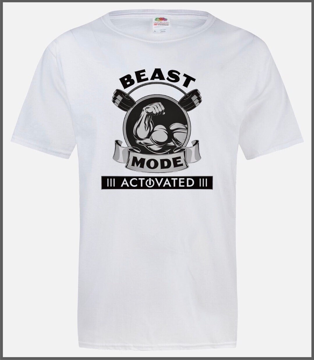 Beast Mode Shirt Beast Mode Activated T-shirt Muscle - Etsy