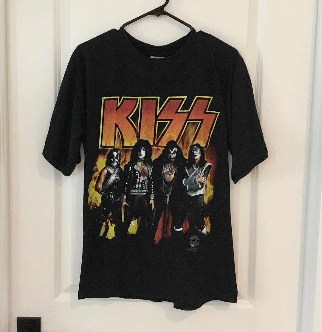 Kiss Concert Memorabilia, Kiss Concert T-shirt, Kiss Alive World Wide ...