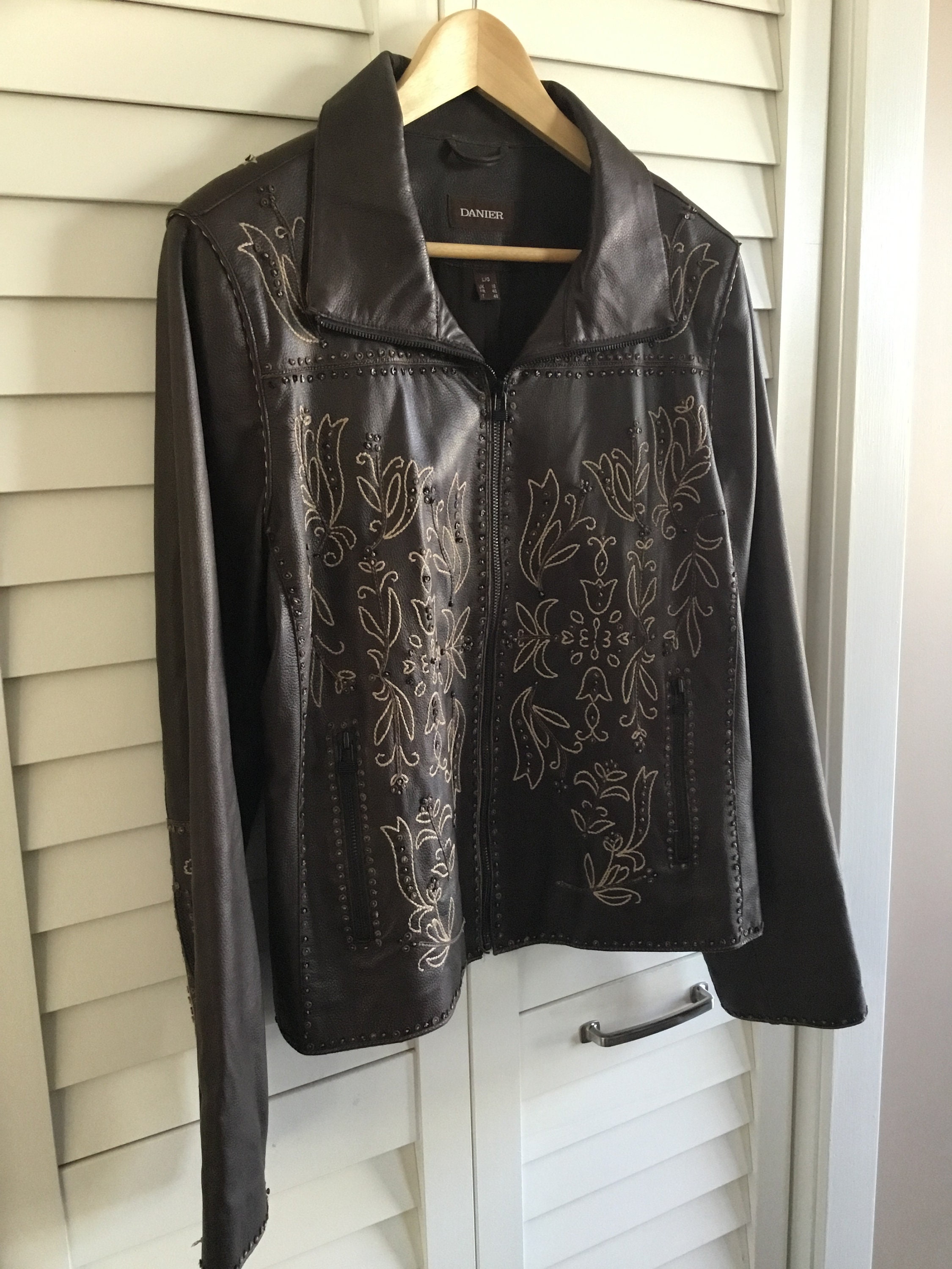 Womens Danier Leather Jacket, Western Leather Jacket Women, Danier ...