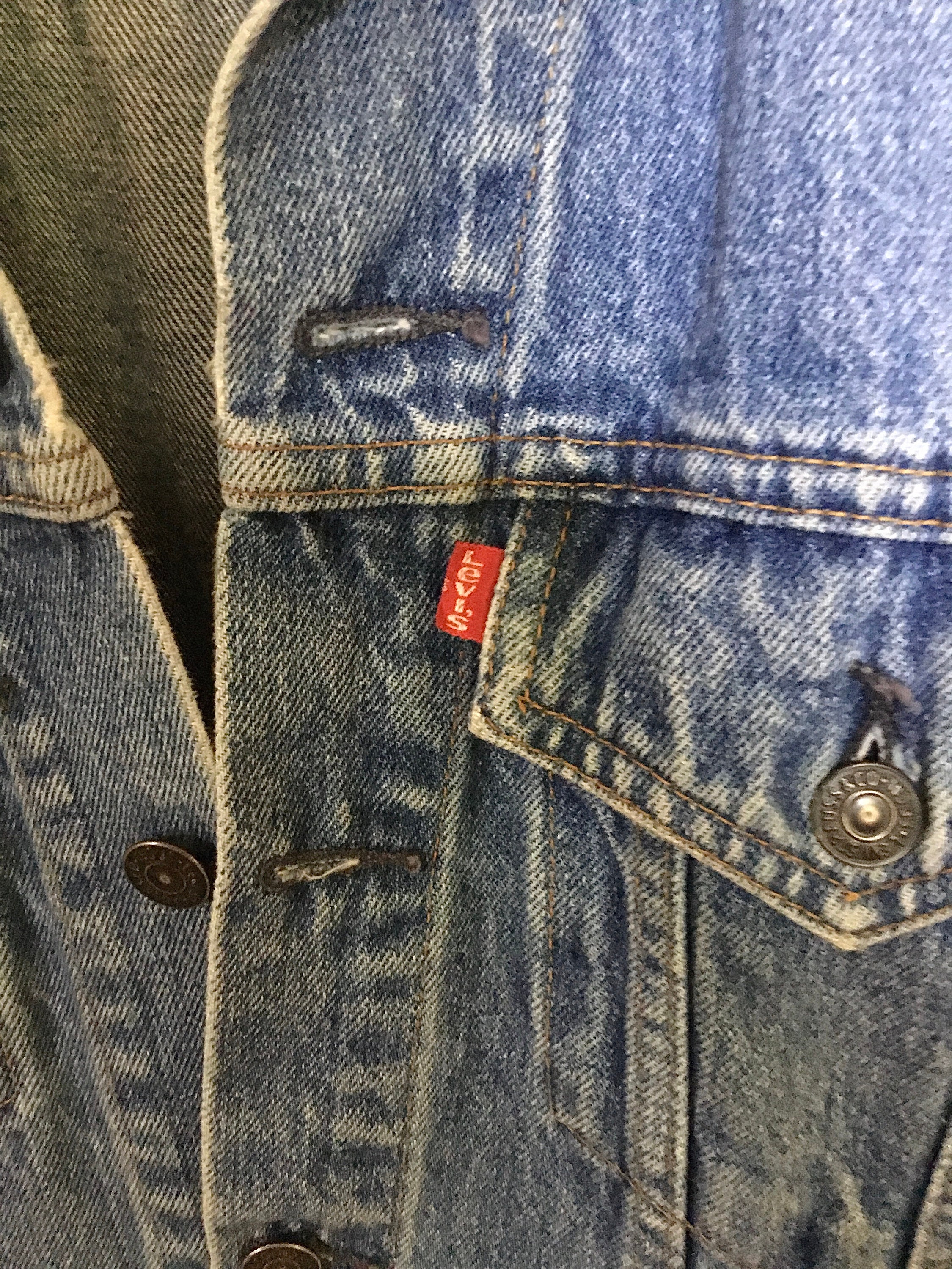 Vintage Levis Jean Jacket Levis Jean Jacket Collectors Levis - Etsy