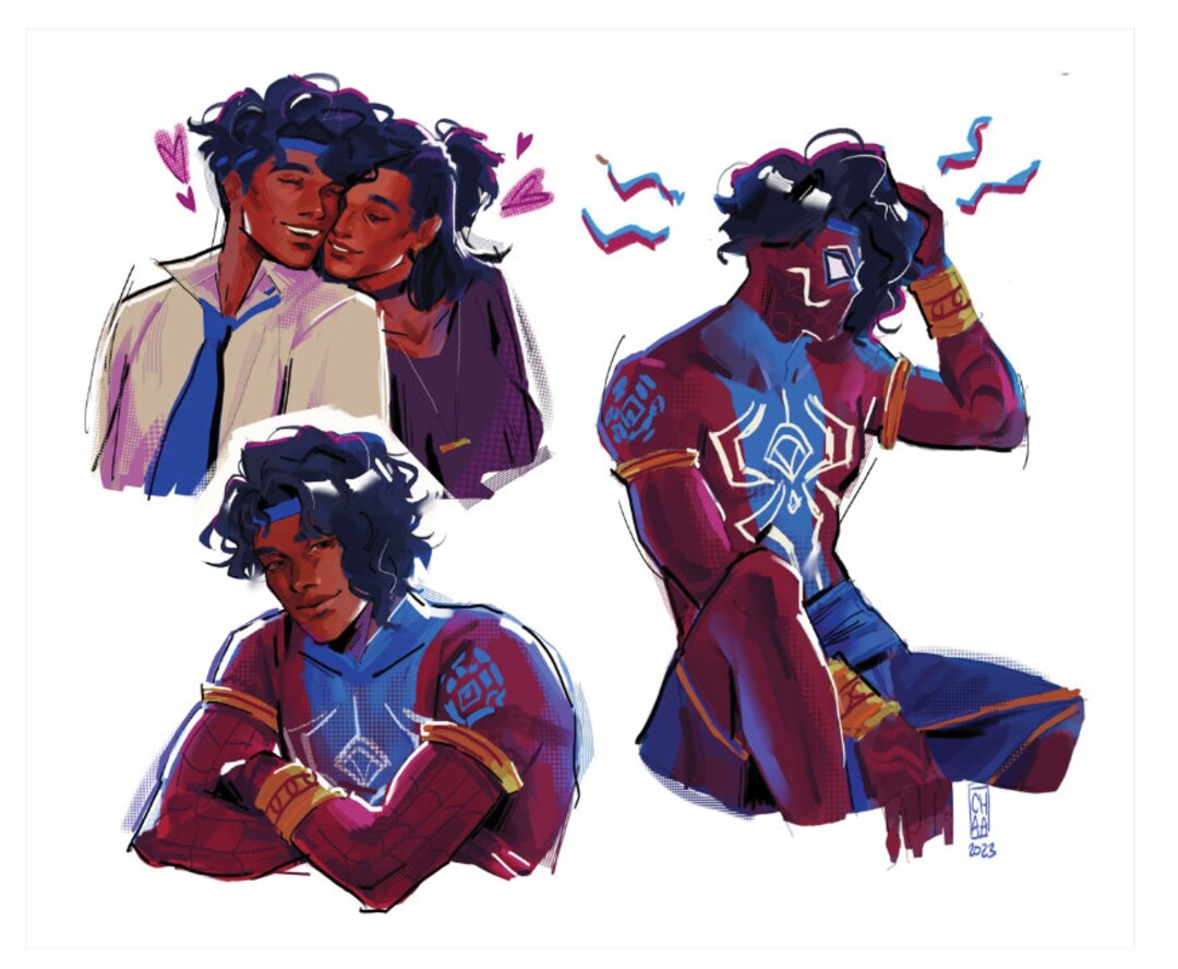 ATSV: Pavitr Prabhakar Print - Etsy