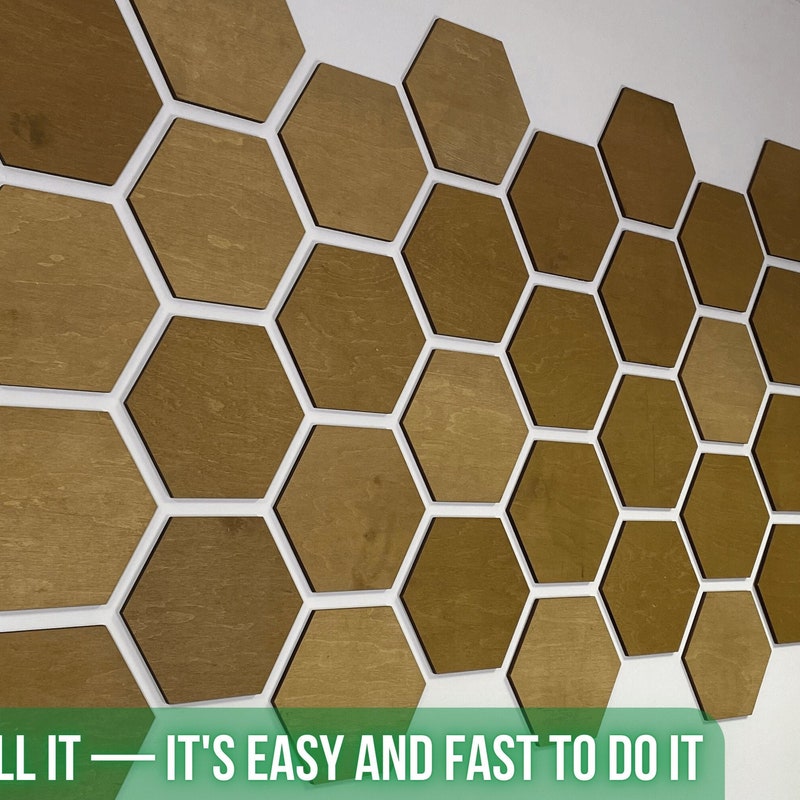 Hexagon Decor - Etsy