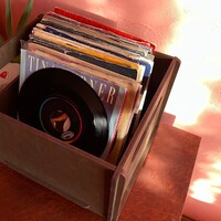 45 Record Box - Etsy
