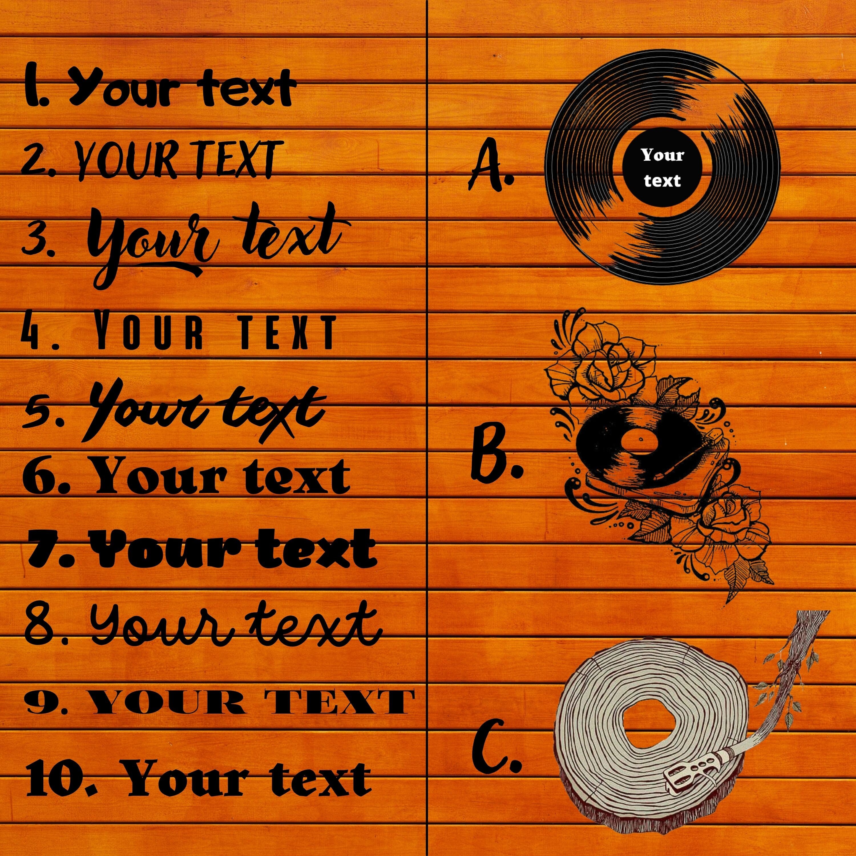 Record Storage Crate Vinyl Record Organizer Wood Storage Box - Etsy