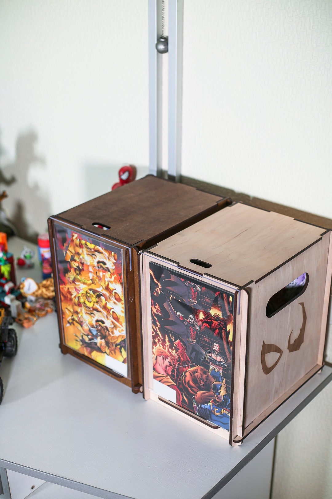 Comic Book Storage Box Display/store Comics in an Eco Friendly ...