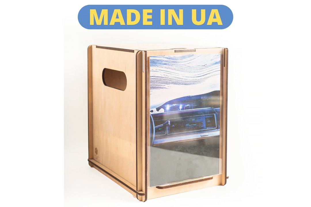 Comic Book Storage With Display Box Store Comics Eco Friendly, Wood Box ...