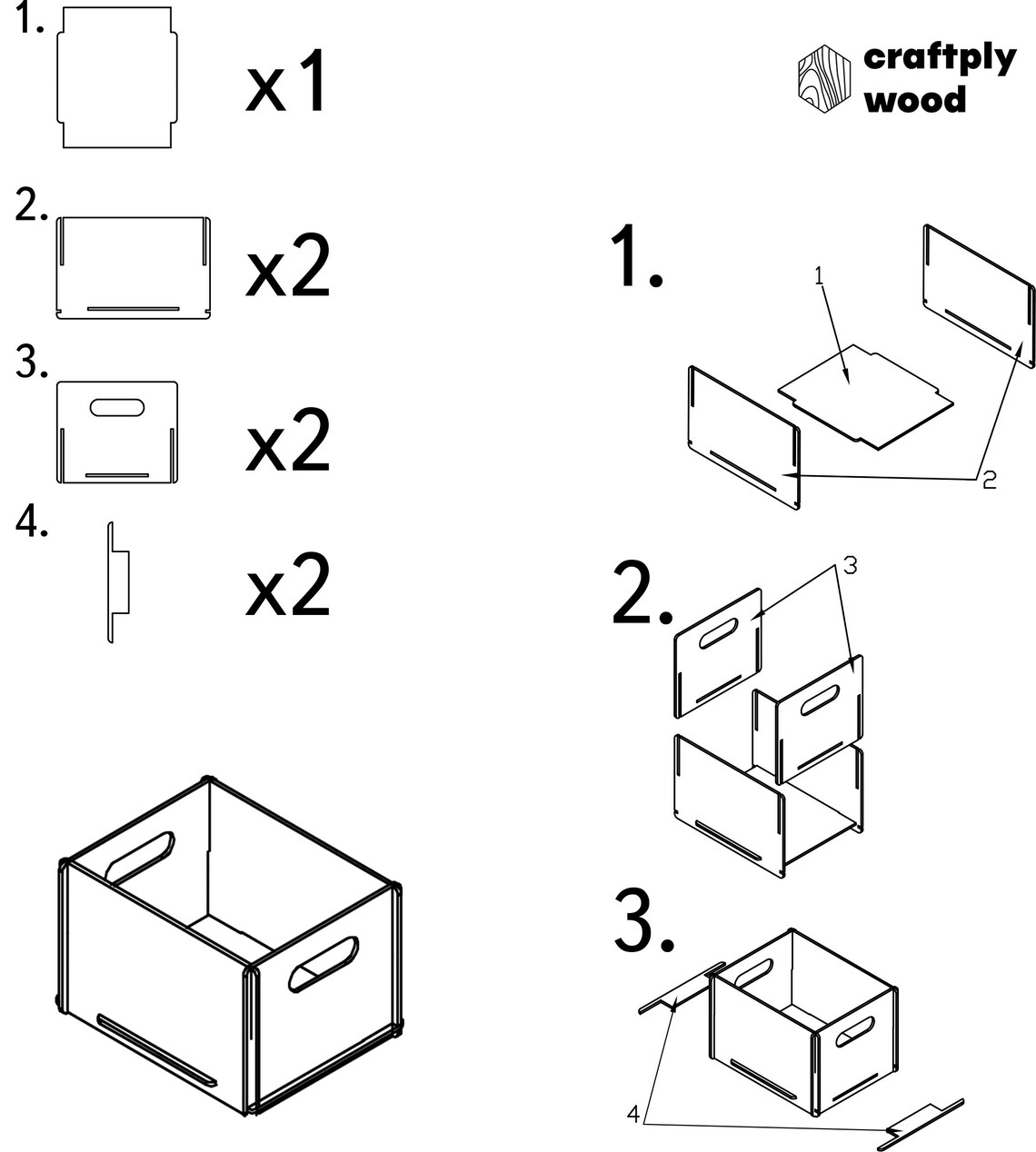 Record Holder Wood Storage Box Record Storage Crate Vinyl | Etsy