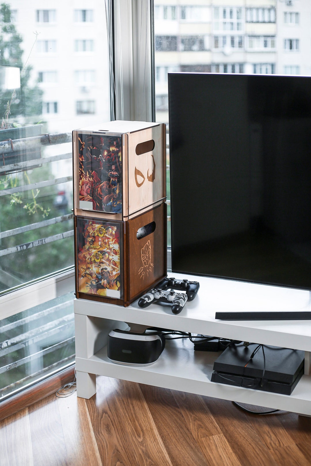 Eco-friendly Comic Book Storage Box With Display Lid - Etsy