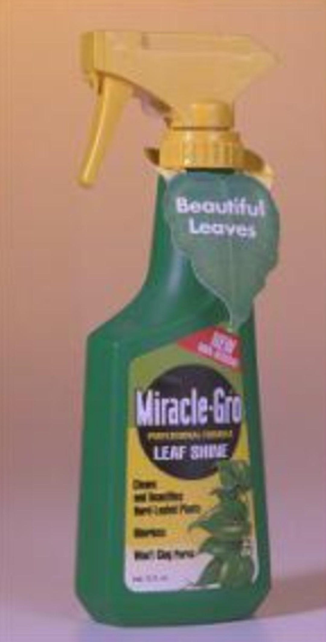 Miracle-gro Leaf Shine Spray 8 Oz Odorless Foliage Cleaner and Plant ...