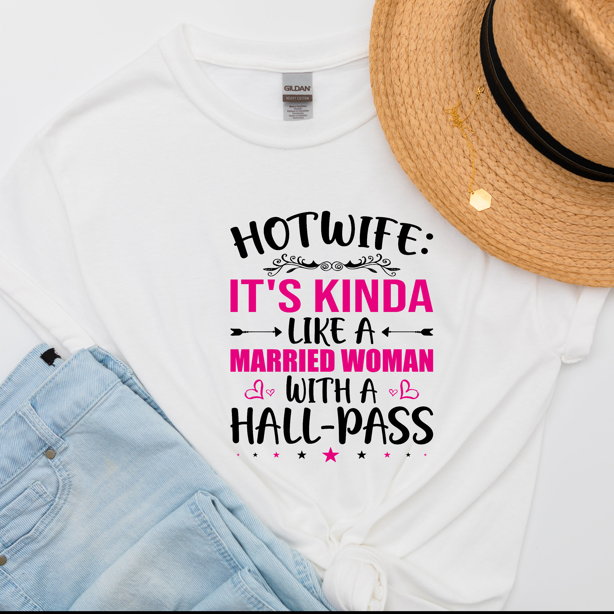 Hall Pass Wifehotwifecouples Shirtssexy Topsporn Shirthot Etsy