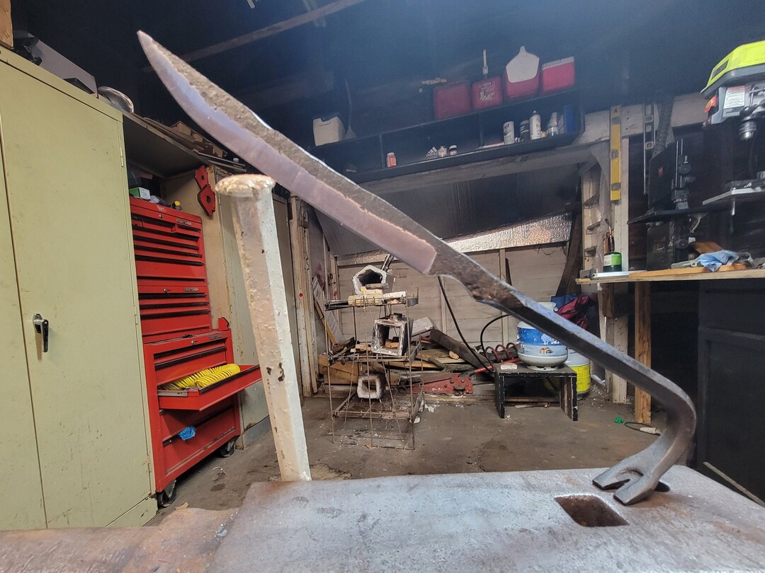 Crowbar Knife - Etsy