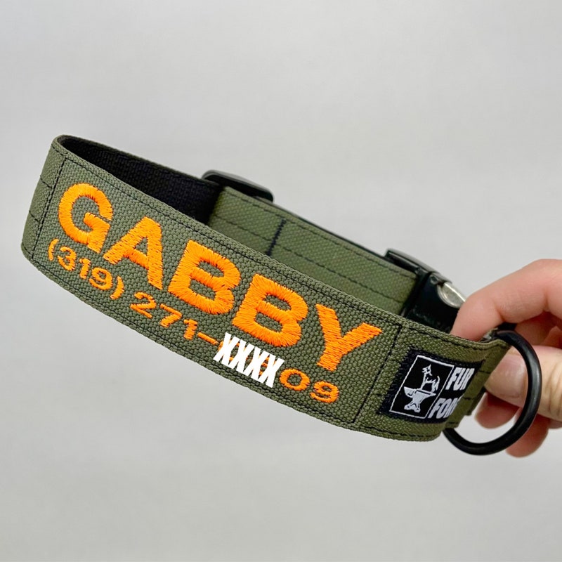 Tactipup Personalized Collar - Etsy