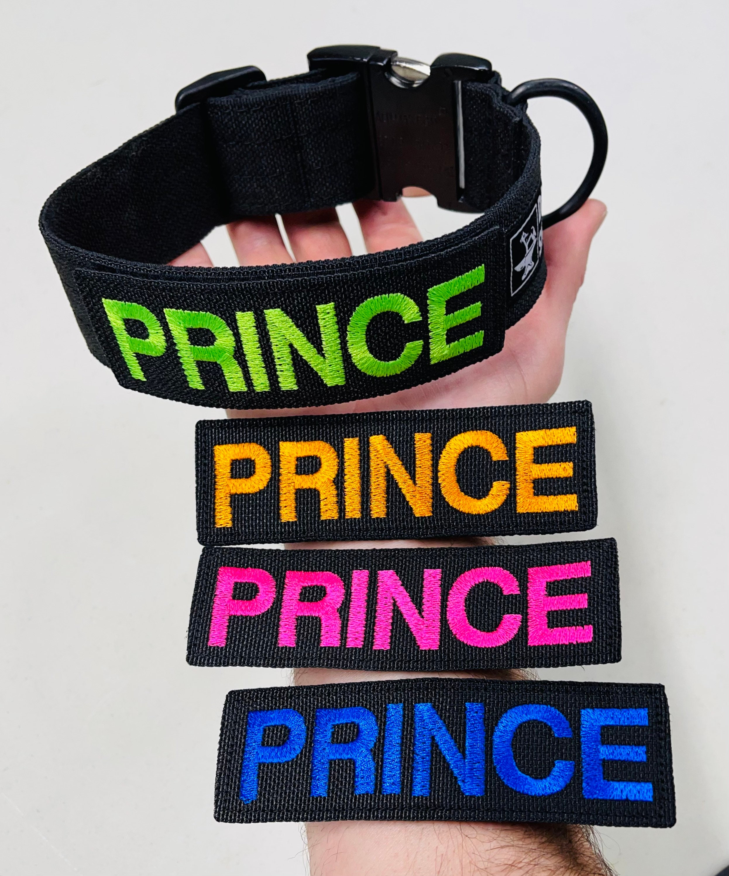 Custom 1.5 Patches Embroidered With Hook Material Sewn Onto - Etsy